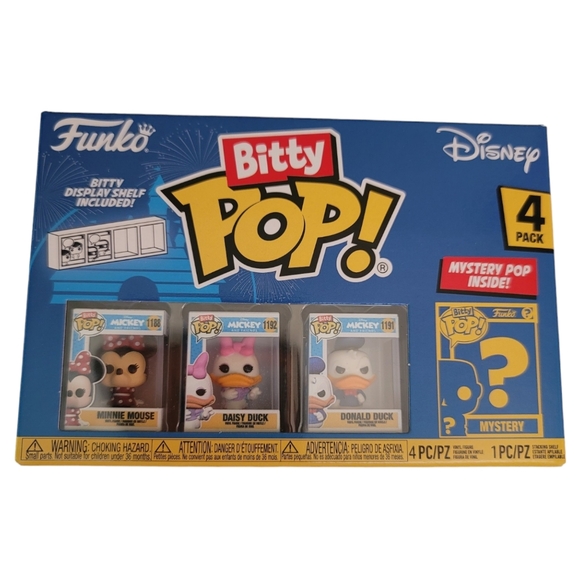 Funko | Accents | Funko Bitty Pop Disney Minnie Mouse Daisy Duck Donald ...